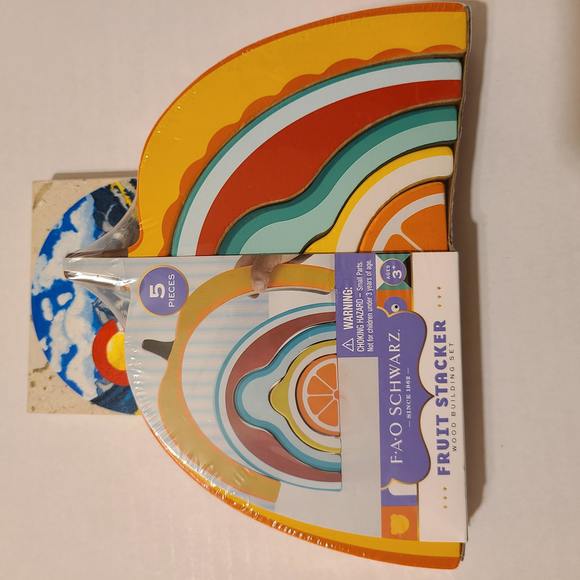 FAO Schwarz | Toys | Fao Schwarz Fruit Stacker Wood Building Set | Poshmark
